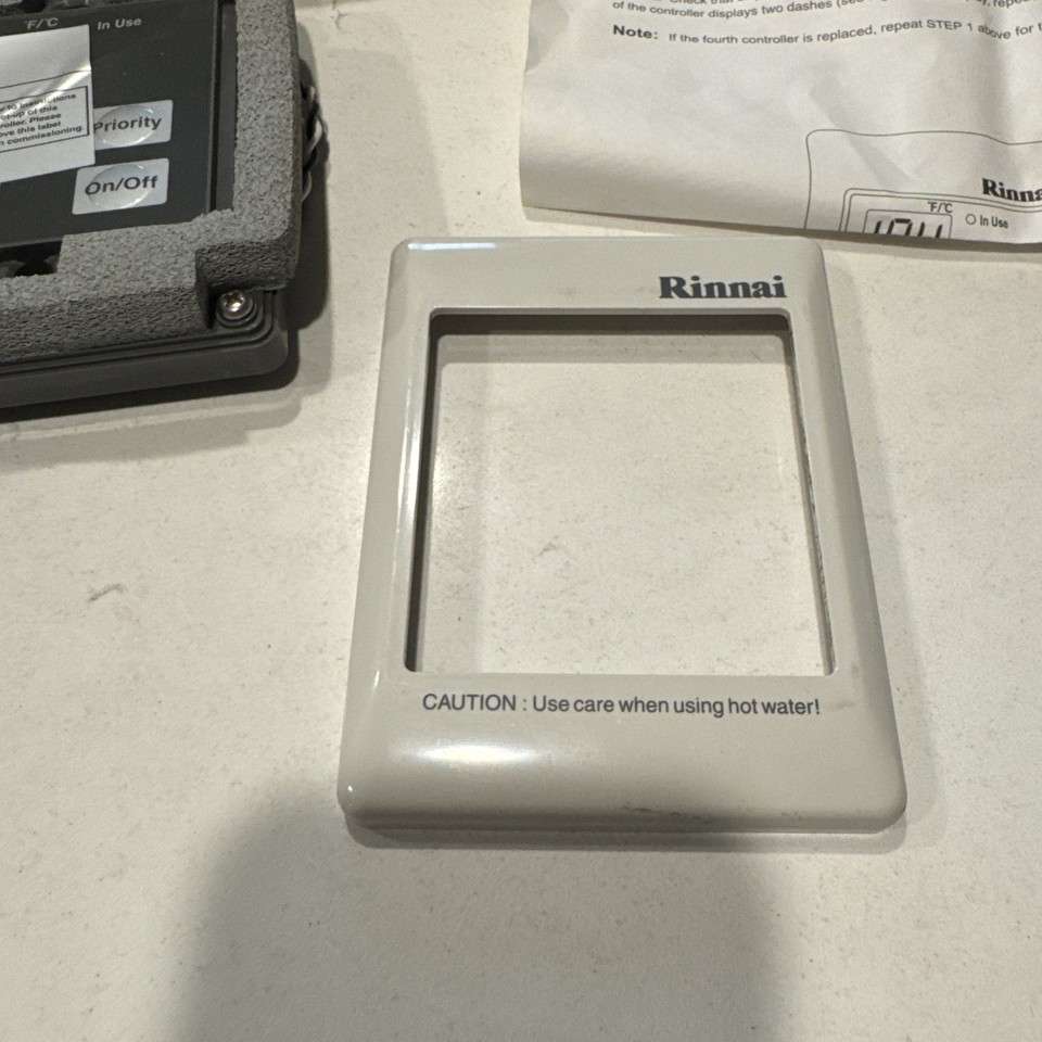New Rinnai MCC-91-W Commercial Tankless Water Heater Controller MC-91 ...