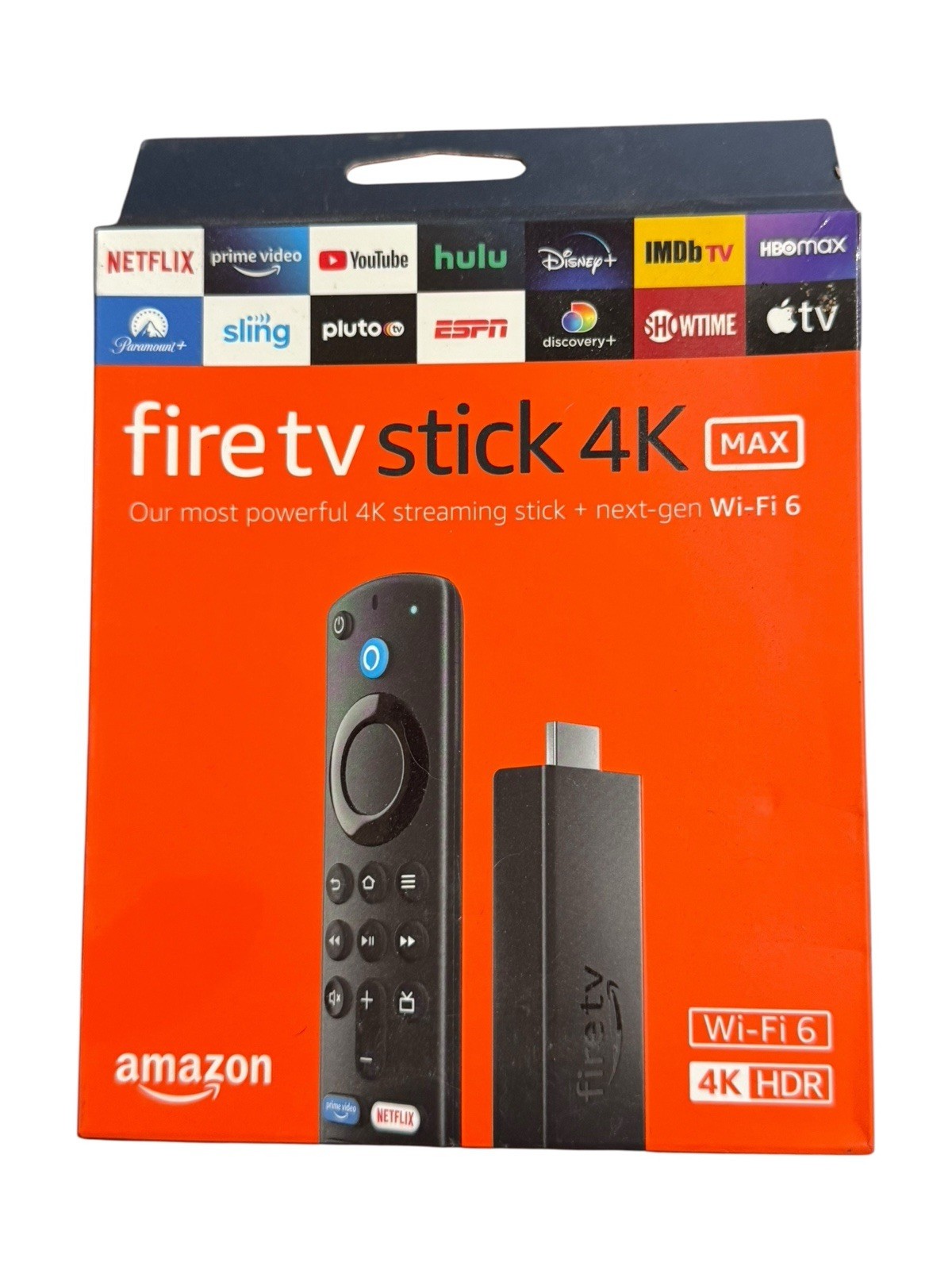 amazon fire tv stick 4K Max Media Streamer next gen WiFi 6 HDR 4K Ask ...