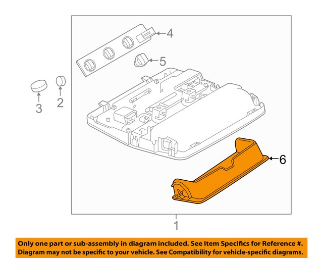 Land Rover Genuine OEM Sunglasses Hold LR086385 | eBay