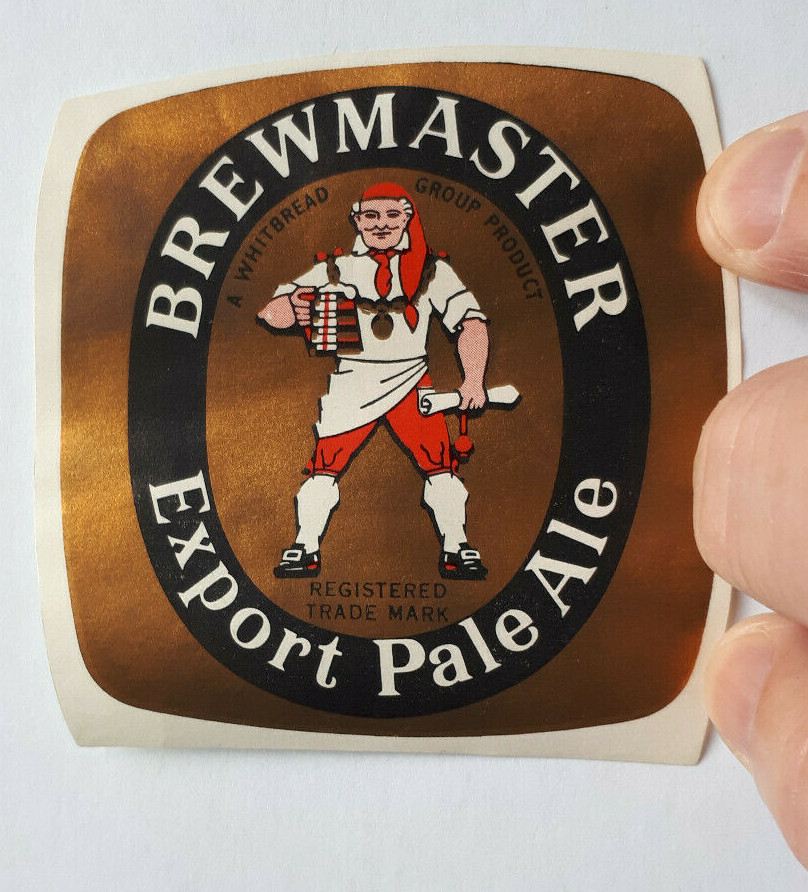 Whitbread Brewery - Brewmaster Export Pale Ale - 1 x Label 1960's | eBay UK