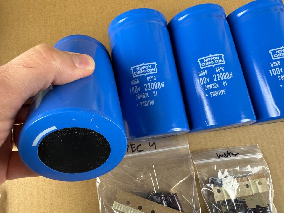 Pioneer Spec 4 COMPLETE Rebuild Kit Recap Set Transistors Relays Main ...