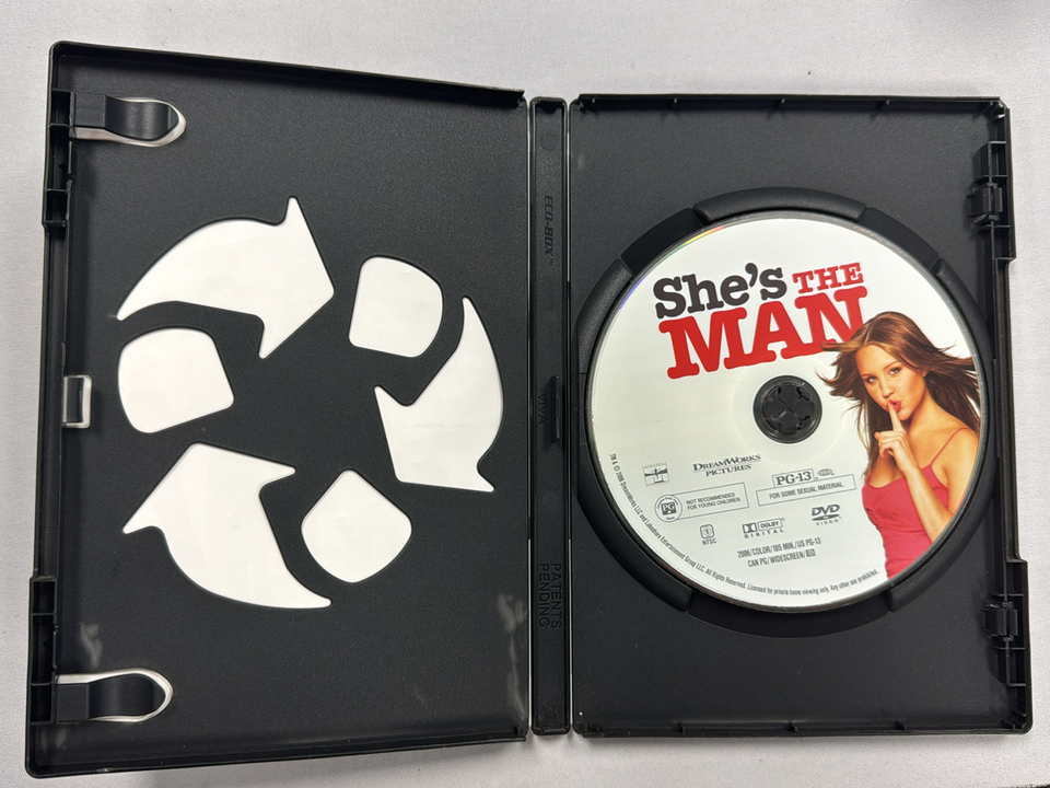 She's the Man (DVD, 2006) (B137-20) 32429258106| eBay
