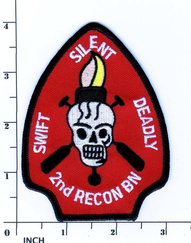 USMC 2nd Recon Battalion PATCH OIF Iraq 2d Recon Bn Marines Swift ...