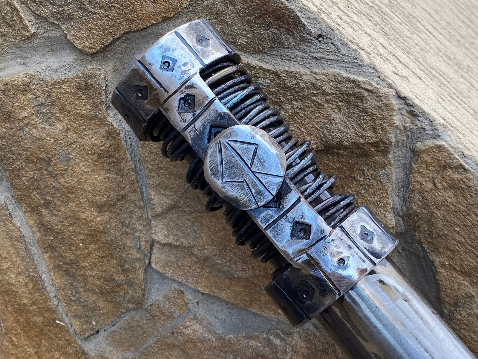 Personalized Cudgel Fitness Sport Medieval Kettlebell Gym Steel Gift ...