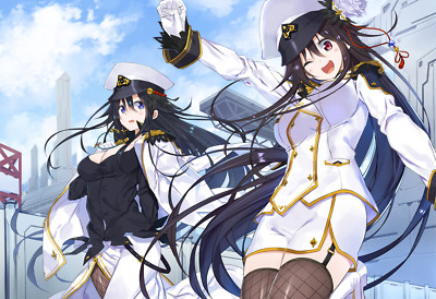 Anime Ise Blue Oath Hyuuga Blue Oath Blue Oath Gaming Mat Desk 36537 | eBay