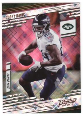 Corey Davis 2021 Panini Prestige Xtra Points Diamond #165 NY Jets | eBay