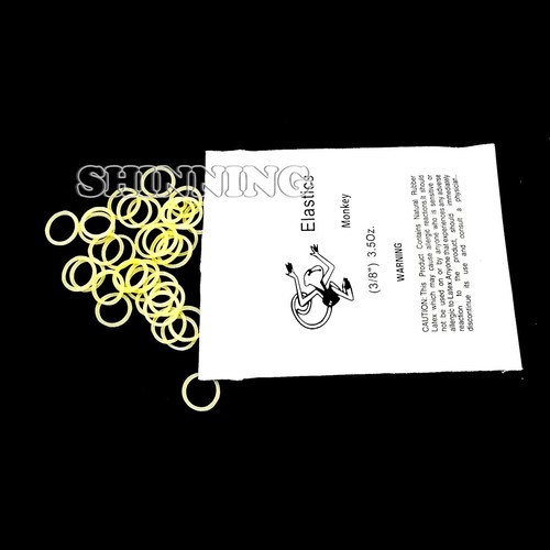 1000 Pcs Dental Rubber Bands Orthodontic Elastics 1/8" 3.5 Oz Braces ...