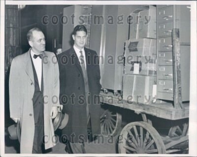 1955 Wolfson Montgomery Ward Stockholders Votes Louis Wolfson Press ...