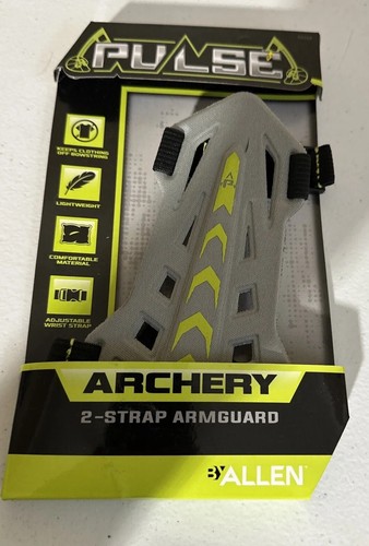 Allen Company Pulse 6.5" Archery Artery Adjustable Arm Guard - Gray ...