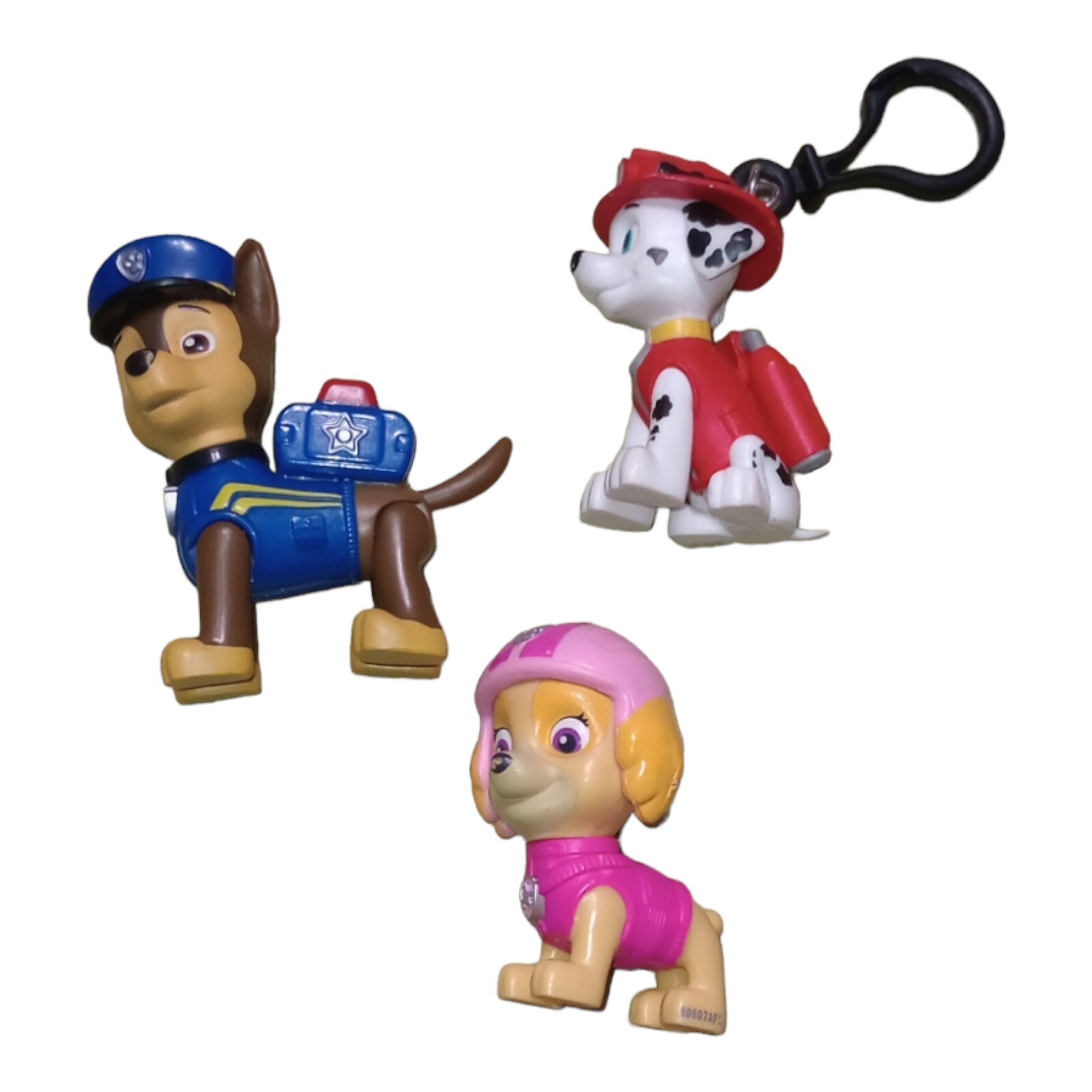 Paw Patrol Lot Chase, Marshall Keychain & Skye Action Figures | eBay