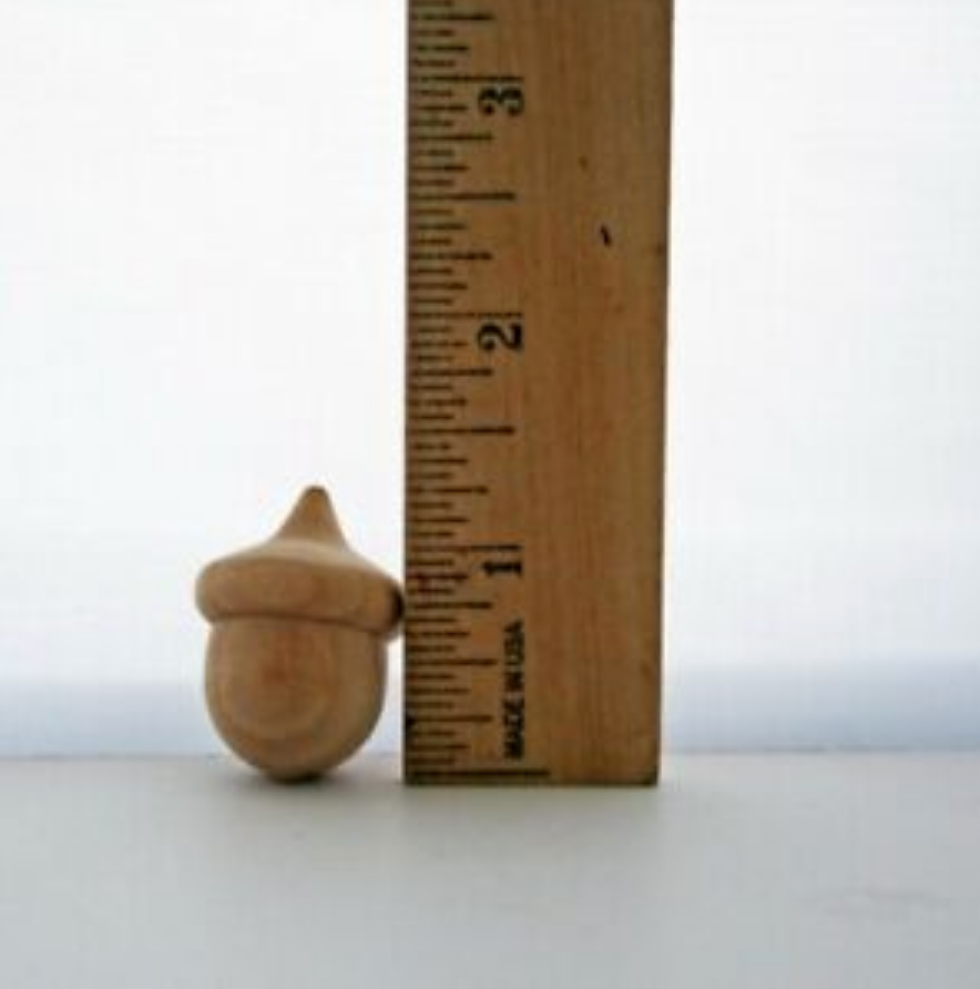 10 Wood Acorns Wooden Acorn Unfinished Wood Painting DIY Craft ...