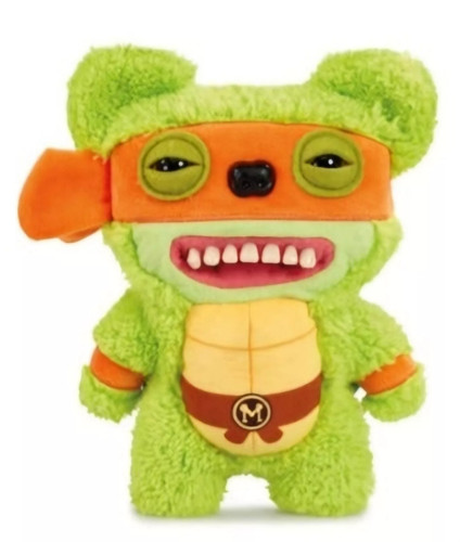 Fuggler TMNT Michelangelo Plush Funny Ugly Monster Toy New | eBay