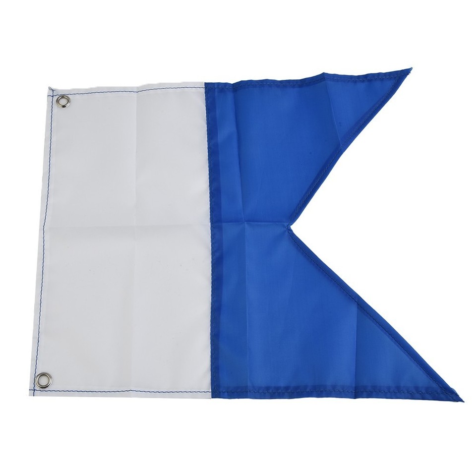 Scuba Dive Dive Boat Flag Blue White Lightweight Scuba Diving Spare ...
