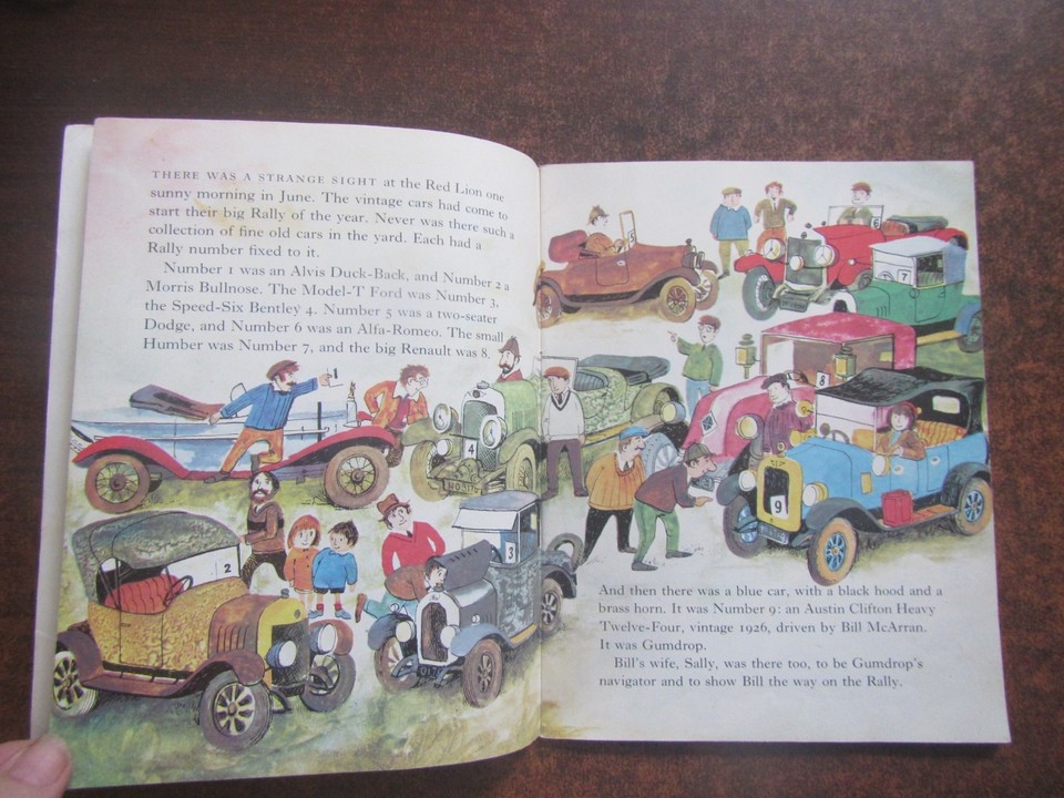 GUMDROP Adventures of a Vintage Car & On the Rally Books by Val Biro ...