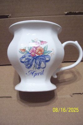 April Floral Decorative Mug - | eBay