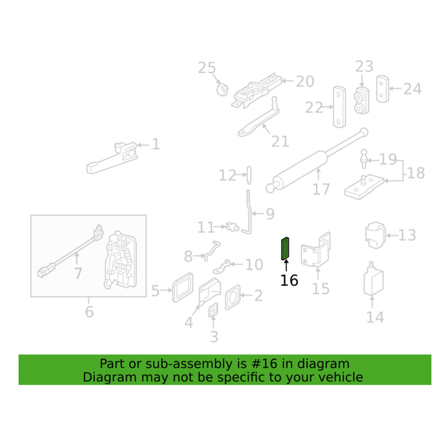 Genuine OEM Door Hinge Gasket For Mercedes W463 G500 G550 G63 AMG ...