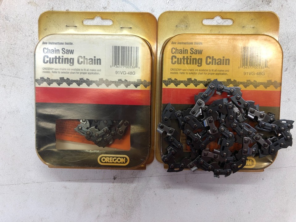 2 pack - OREGON 91VG-48G Low Kickback Chain saw | eBay