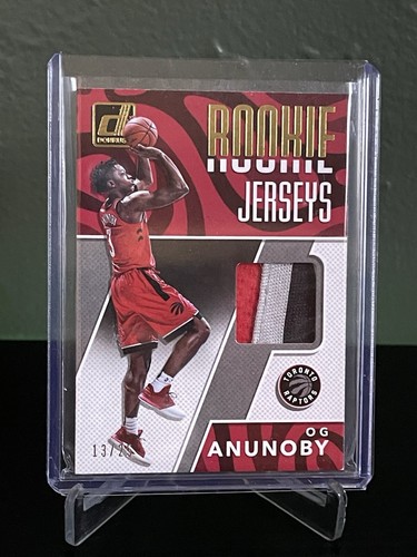 2017-18 Panini Donruss - Rookie Jerseys #RJ-OA3 OG Anunoby /25 (MEM, RC ...