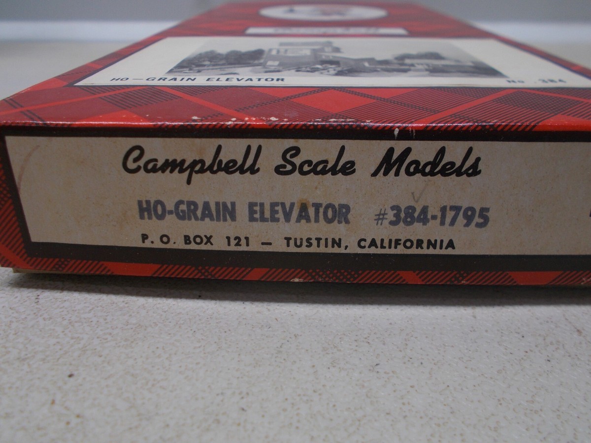 Campbell Ho Scale Grain Elevator