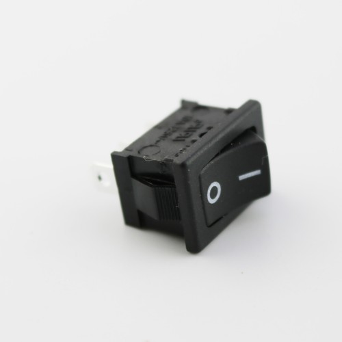 Black RLEIL Rocker Switch On/Off 3 PIN 2 Position DPST 10A/6A 125V/250V ...