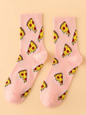 Pizza Crew Socks Funny Socks for Women Novelty Socks Funky Socks Gift ...