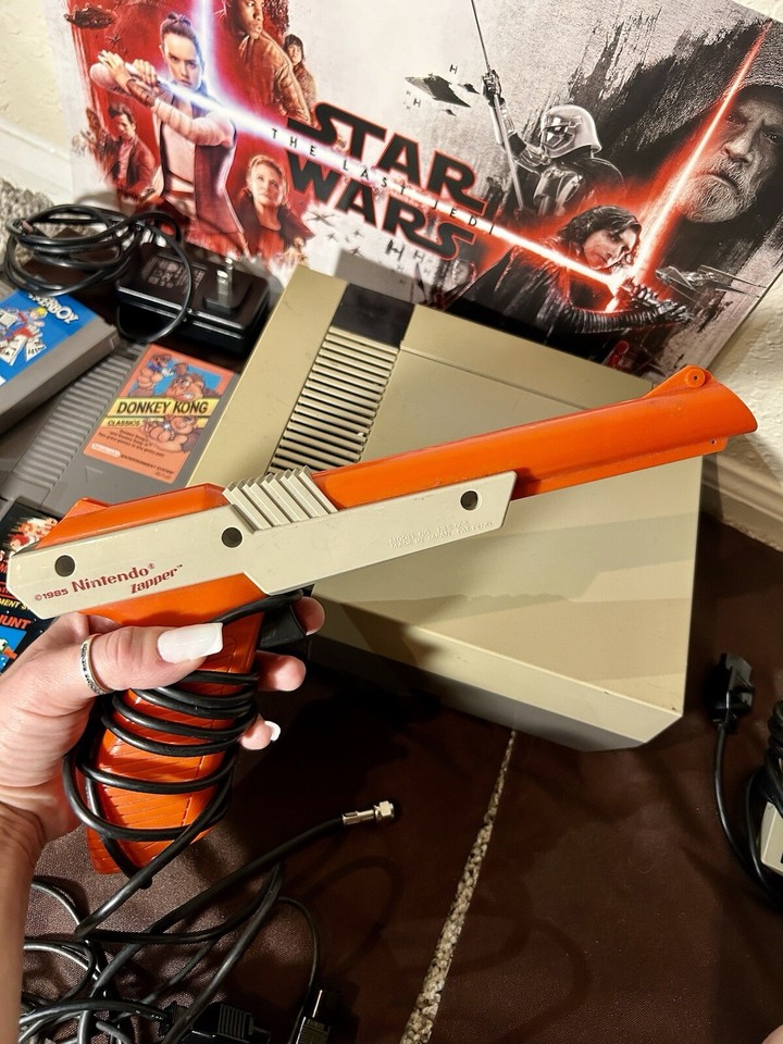 ORIGINAL Nintendo Entertainment System Video Game Bundle NES Console | eBay