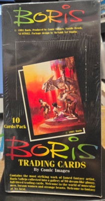 1991 BORIS TRADING CARDS BY COMIC IMAGES FACTORY SEALED | eBay