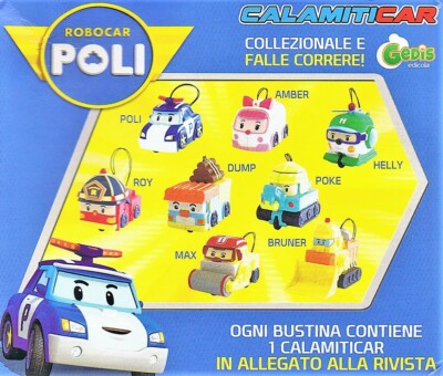 Robocar Poly Series Complete 8 Calamiticar - EDIZIONE GEDIS 2019 | eBay ...