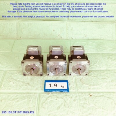 Cool Muscle CM1-P-23S30C, Lot 3 Motors XYZ-3 Axis as photos, SN:Tested ...