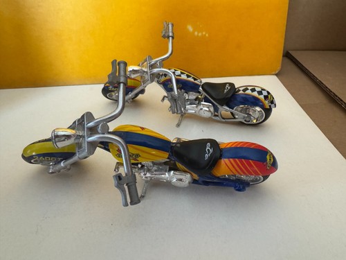 TWO-2007-SUNOCO-Diecast Chopper Motorcycle - 260GT Check 5.5”-NO BOX-EX ...
