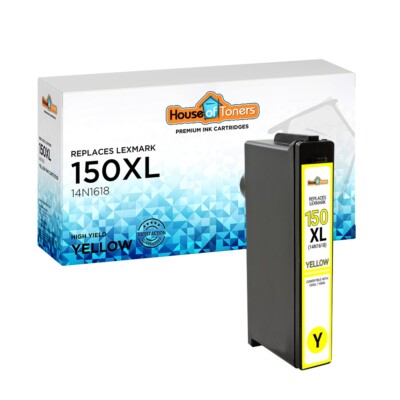 1PK for Lexmark 150XL 150 XL Yellow Ink Cartridge for Lexmark S Series ...