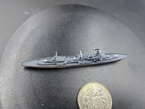 3D printed 1/2000 WWII German SMS Emden cruiser Finished model 8CM | eBay