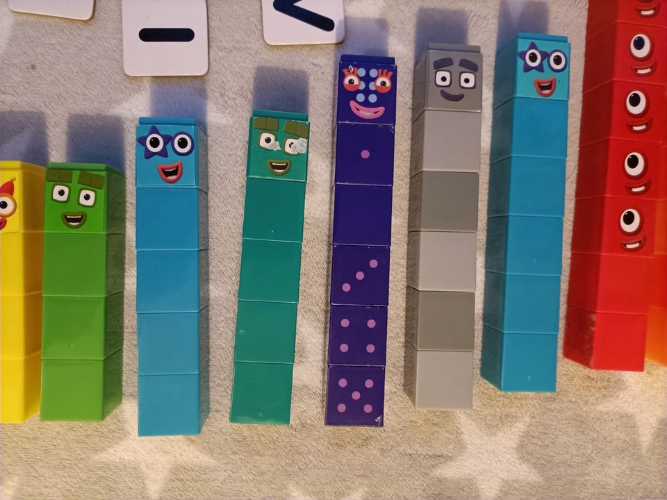74 Mixed Number Blocks Numberblocks Cbeebies | eBay UK