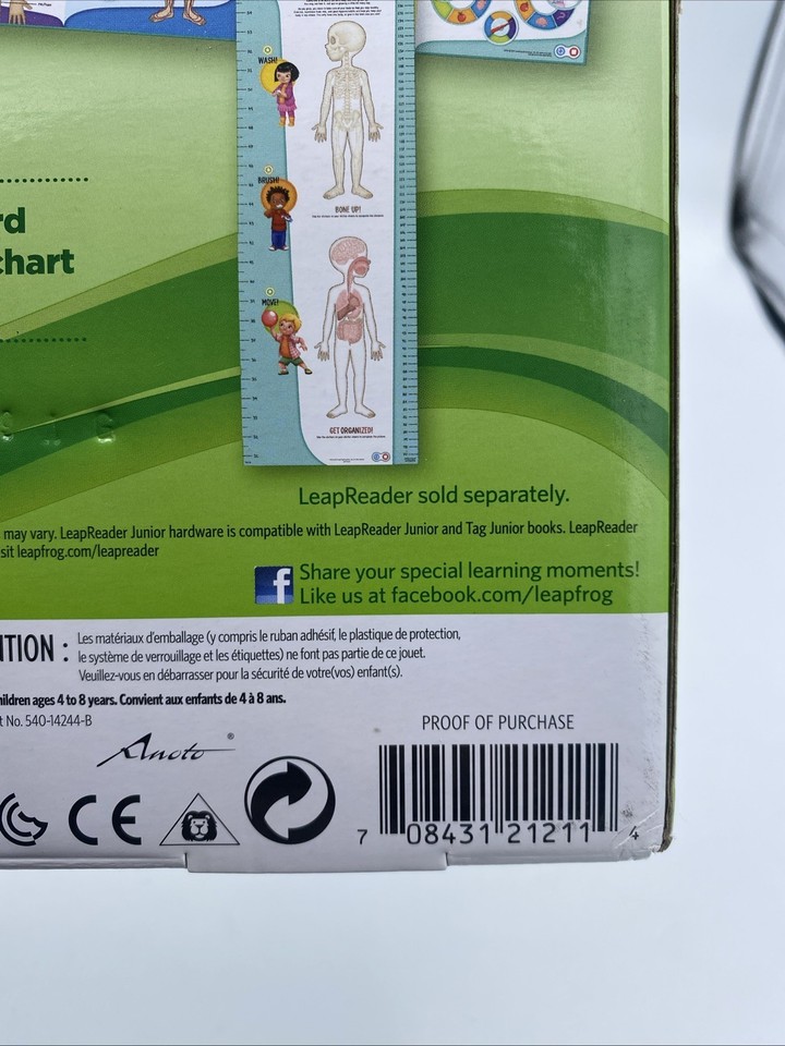 Leap Frog Learning Set Human Body Discovery Pack New In Sealed Package ...