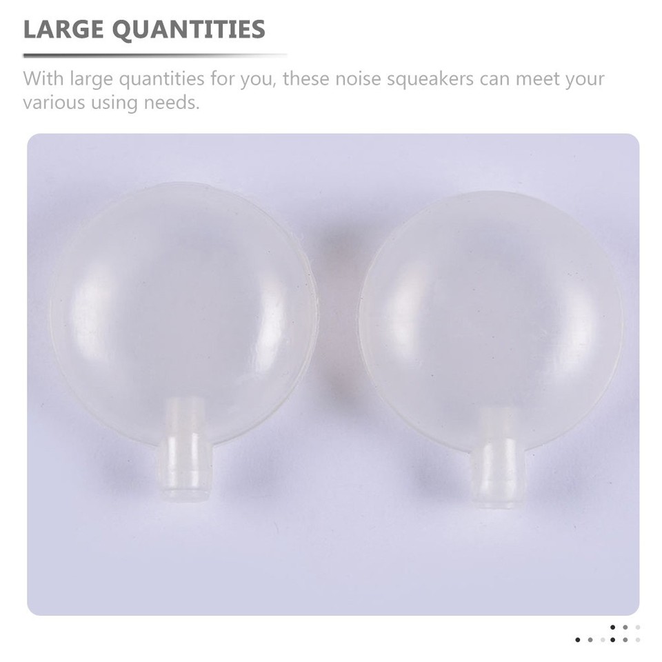 50 Pcs Plastic Replacement Noise Maker Squeakers for Dog Pet Kids Toys ...