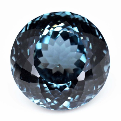63.05ct Natural Bi-Color Parti Sapphire Round Cut Certified Loose ...