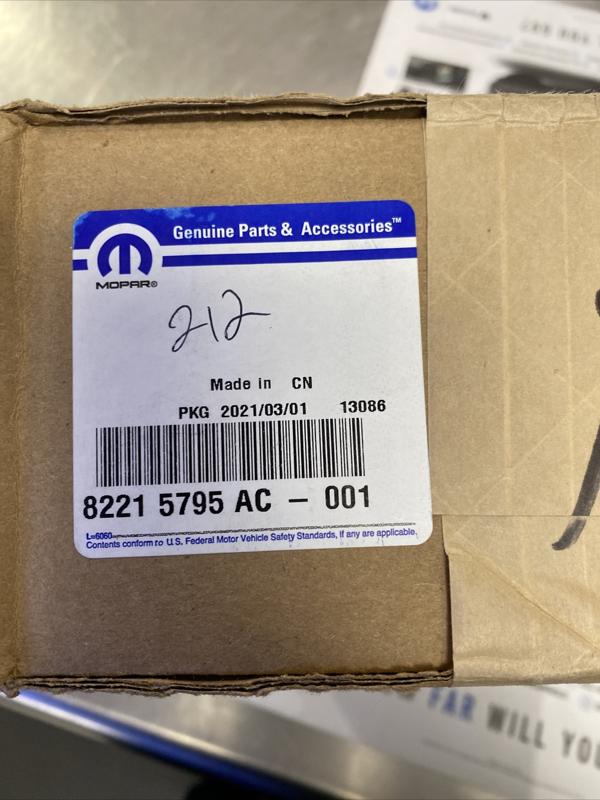2018-2021 Ram DS Classic 1500, 2500 3500 Genuine Mopar Bed Light Kit ...