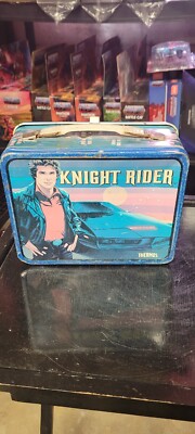 Vintage 1982 Knight Rider Metal Lunch Box Lunchbox (No Thermos) | eBay