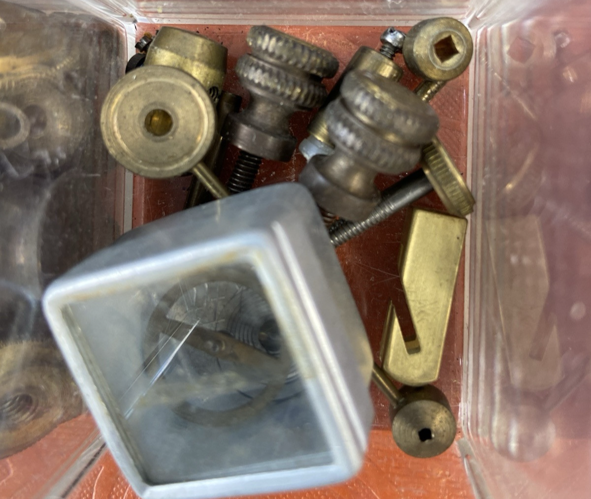 Vintage Clock Parts HairSprings Balance Wheels Winding Buttons Nuts Lot 276 | eBay