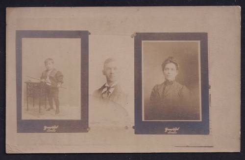 1890's JAKE STENZEL Baseball Superstar AUTOGRAPHED Real Photo Postcard ...