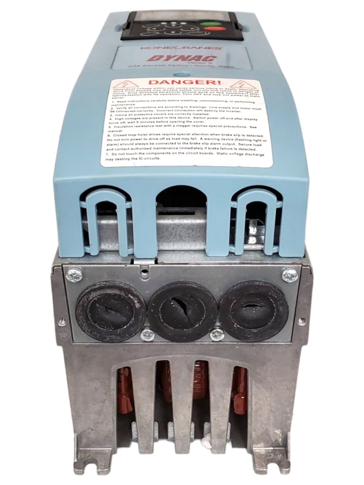 KoneCranes D2V005NF 1004 Dynac Vector II Travelling Inverter 7.5HP/5 ...