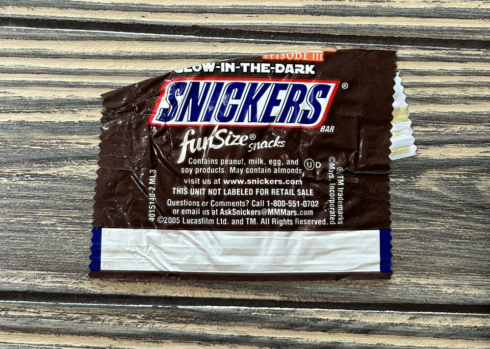 Snickers Wrapper