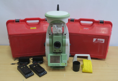 Leica TCRA1205 R100 5" Reflectorless EDM Total Station TPS SmartStation ...