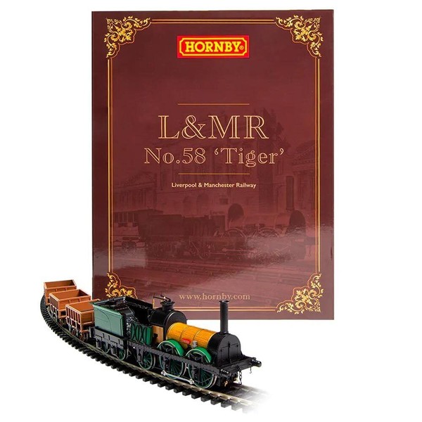 Hornby L&MR No. 58 'Tiger' Steam Locomotive Train Pack - R30233 for ...