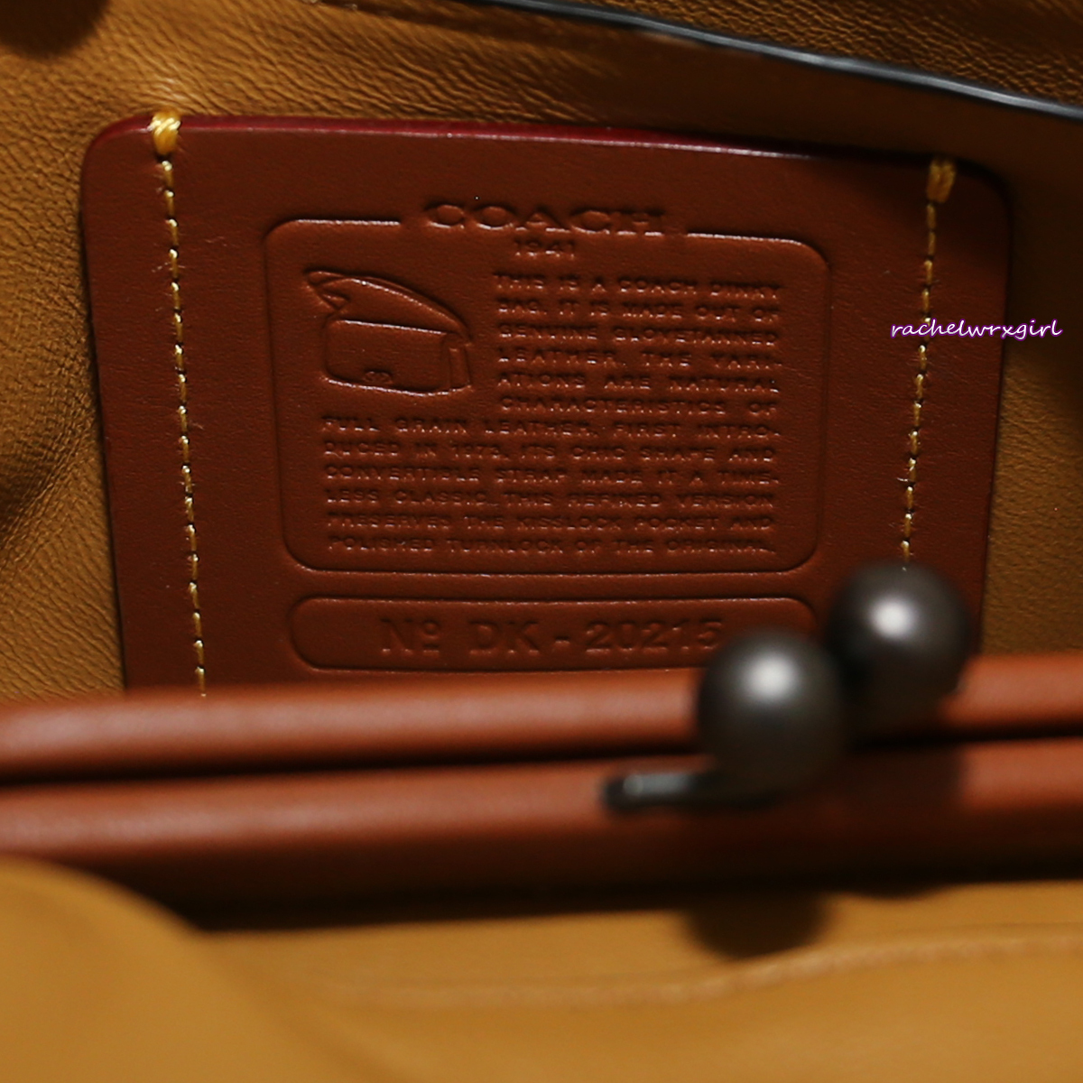 NWT Coach Tea Rose Leather Flower Dinky Crossbody Bag 38197 Red Blue ...