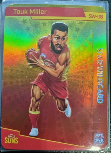 2022 TEAMCOACH STAR WILD CARD GOLD COAST TOUK MILLER | eBay Australia