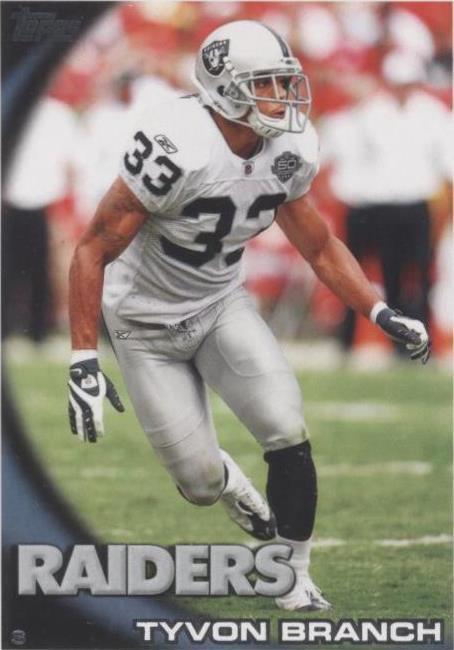 2010 Topps - Tyvon Branch #68 for sale online | eBay