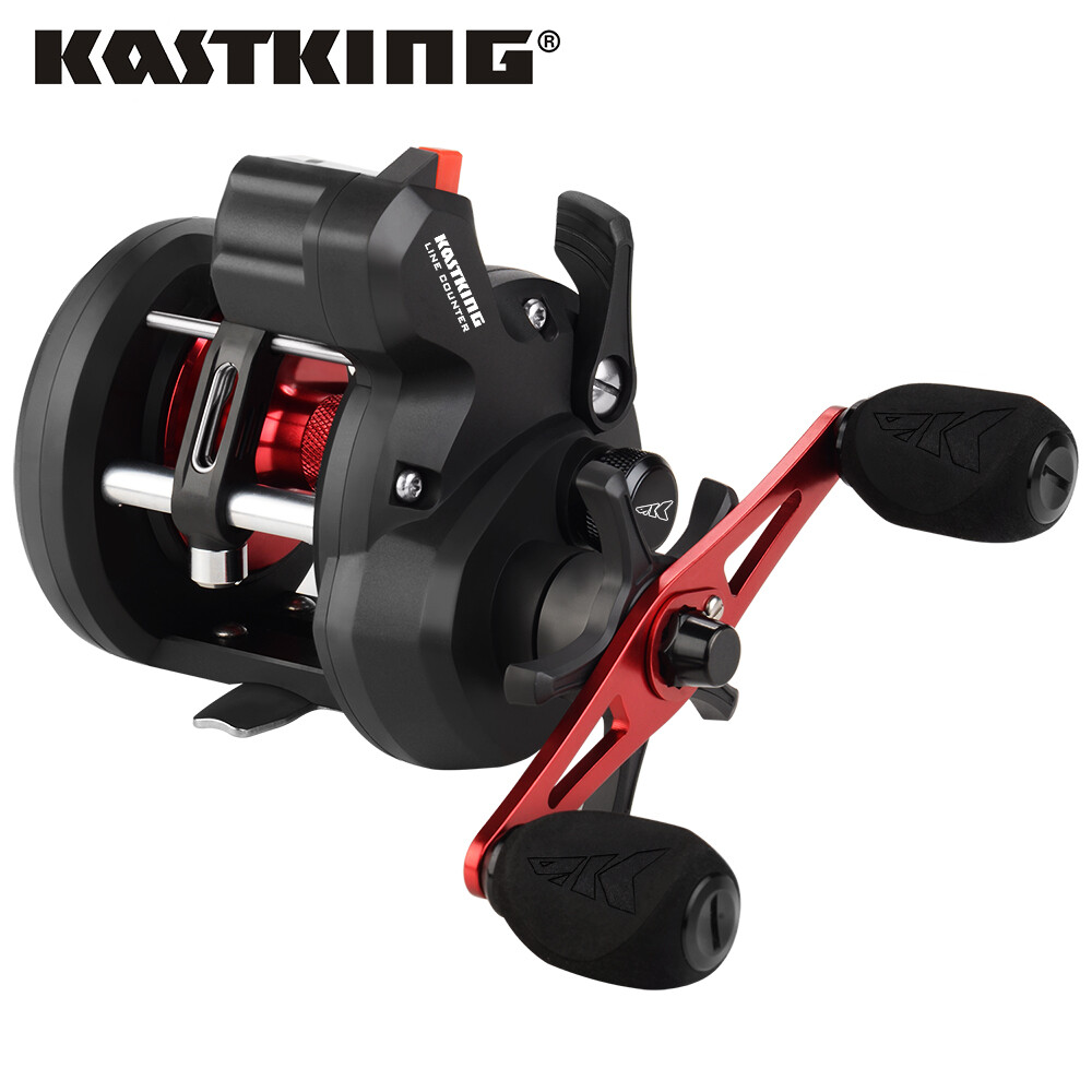 KastKing ReKon Round Baitcasting Trolling Wheel Saltwater Reel with ...