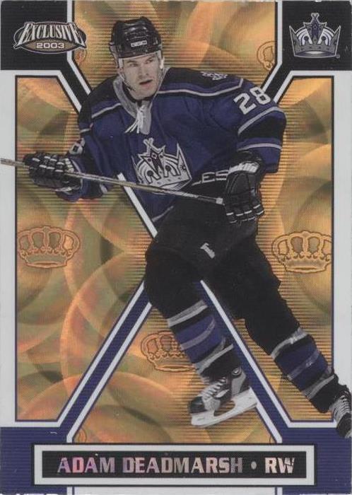 2002-03 Pacific Exclusive - Adam Deadmarsh #80 Gold for sale online | eBay