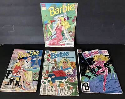 Vintage Lot Of 4 MARVEL BARBIE 3 Fashion Comic Books ‘90s Volume 1 ...